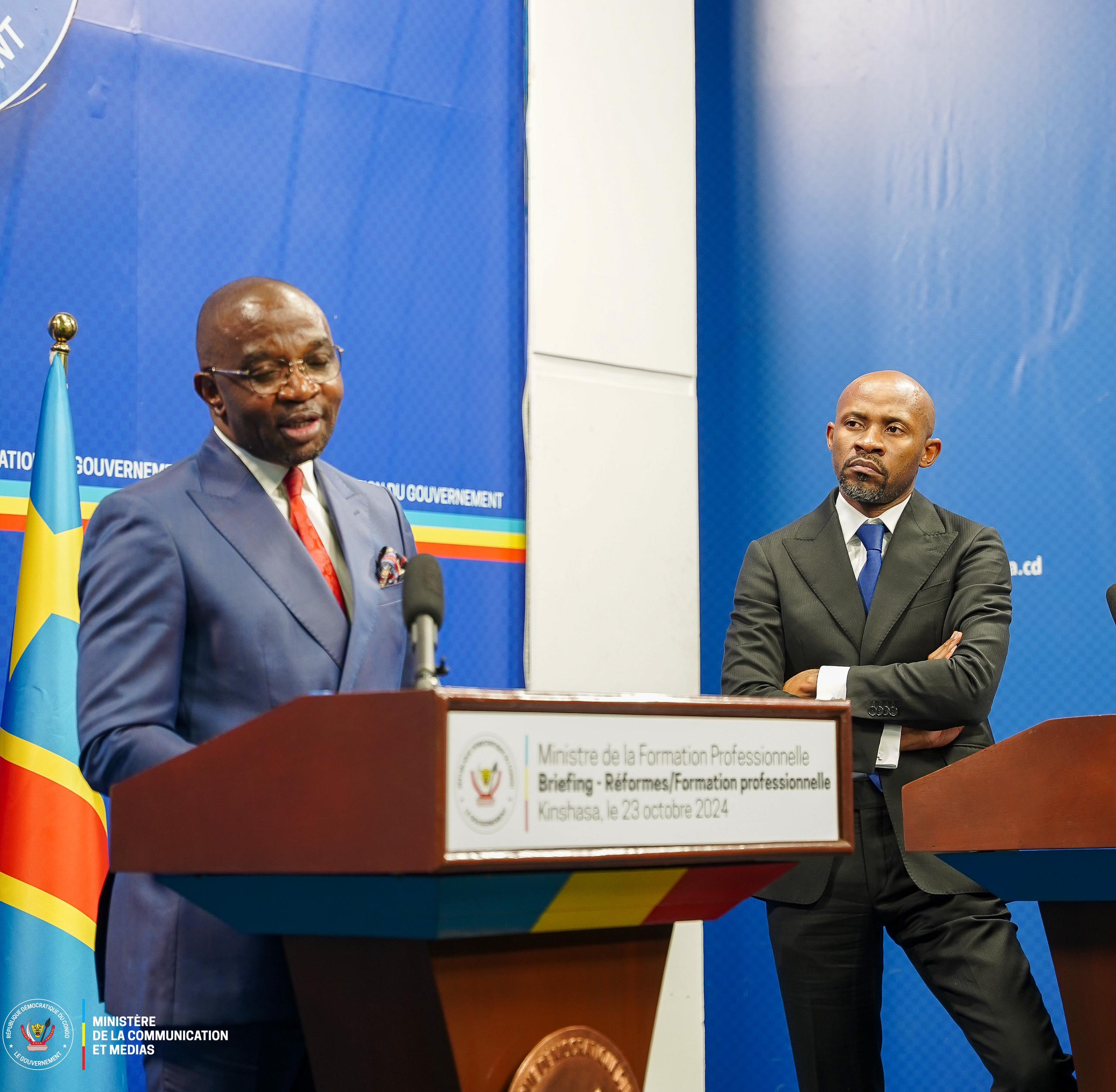 RDC : Marc Ekila vante les atouts de la formation professionnelle ...