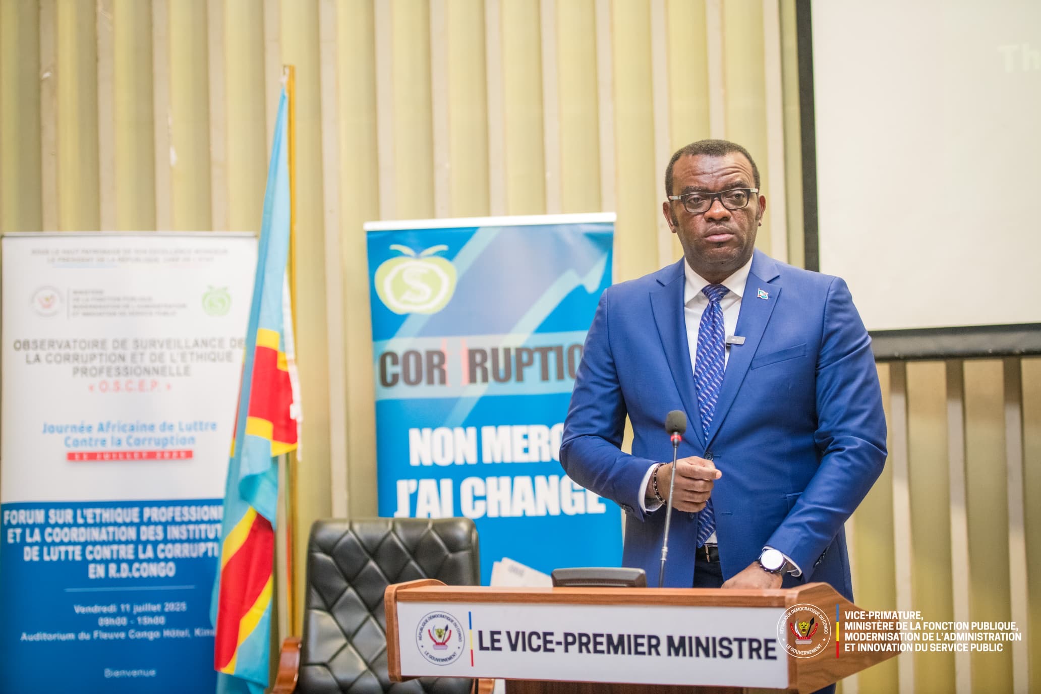 Lihau: «Désormais, pas de NU à la Fonction publique» - AfricaNews RDC